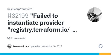 Failed To Instantiate Provider Aws And