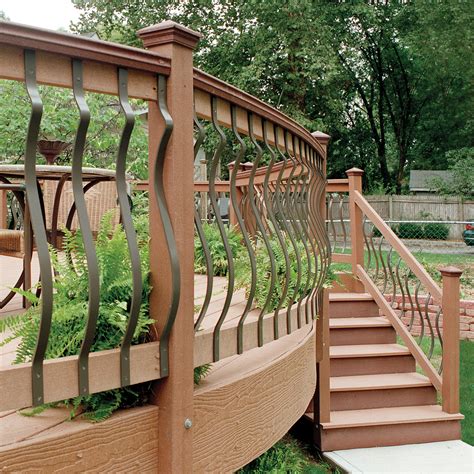 Lomonacos Iron Concepts And Home Decor Deck Balusters And Copper Post Caps