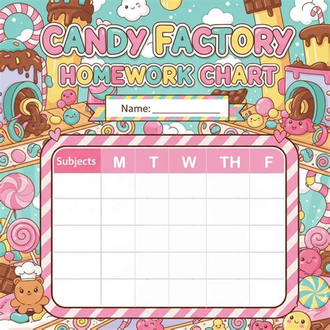 Homework Completion Reward Chart Worksheets Free Image And Pdf Printables