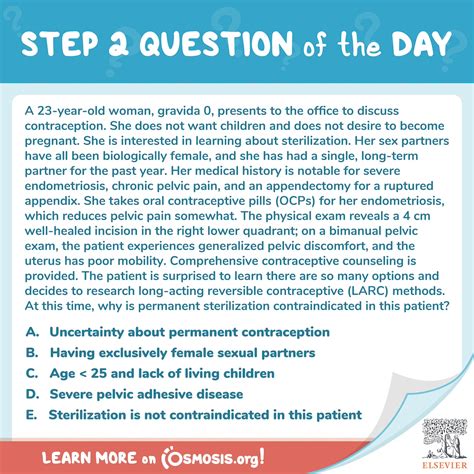 Usmle® Step 2 Question Of The Day Larc Osmosis Blog