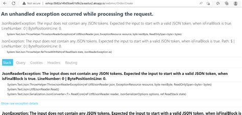 Databases Not Getting Created While Installing The Eshop Application · Issue 2042 · Dotnet