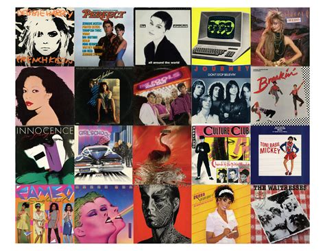 1980s Album Covers