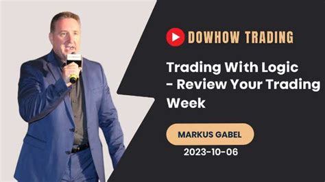 Trading With Logic Review Your Trading Week Trading Live