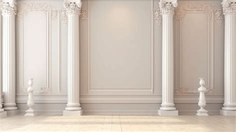 황금 기둥과 녹색 벽 3d 렌더의 빈 방 기둥 기둥 기둥 로마 기둥 배경 일러스트 및 사진 무료 다운로드 Pngtree