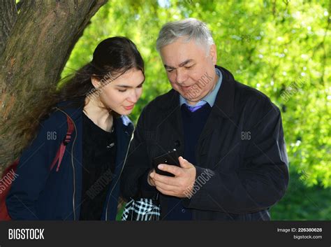 Niece Her Uncle Image Photo Free Trial Bigstock