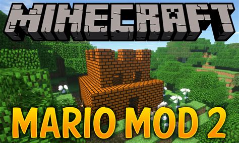 Mario Mod 2 1122 1112 Super Mario In Minecraft Mc Modnet