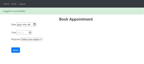 Github Reginld1408 Booking App Python Booking Appointments Flask Web App Includes Login