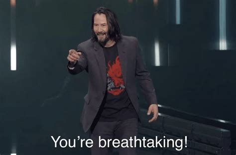 Meme Generator Keanu Reeves Pointing ‘youre Breathtaking Newfa Stuff