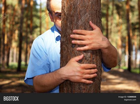 Hiding Behind A Tree