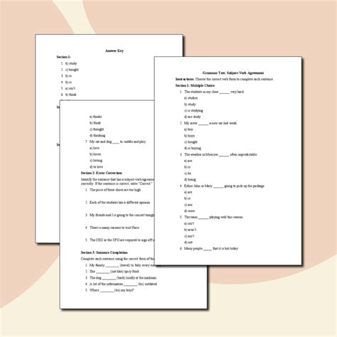 Тестовая работа по грамматике глаголы времена Английский язык 5 6 7 классы