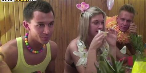 Theme Sex Party In Hawaiian Style Part 2