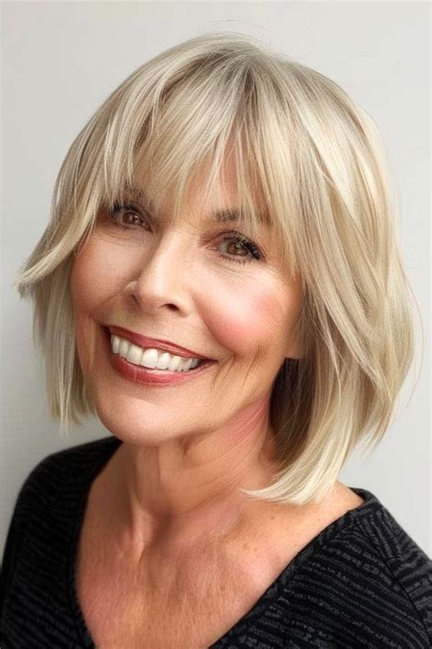 30 Stunning Hairstyles For Women Over 50 With Bangs Artofit