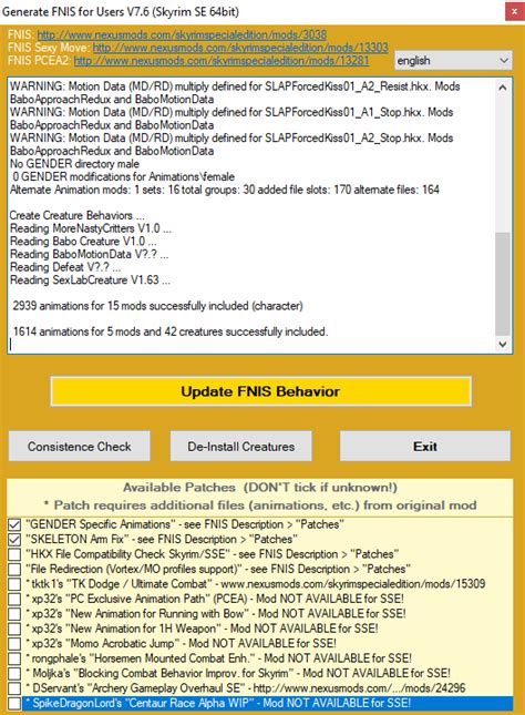 Bakafactorys Slal Animation Le Sse Downloads Sexlab Framework Le Loverslab