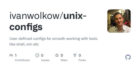 GitHub Ivanwolkow Unix Configs User Defined Configs For Smooth