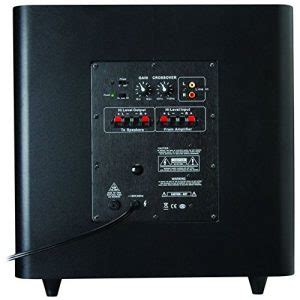 How To Connect A Subwoofer To Speaker Level Outputs