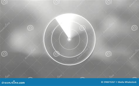 Digital Radar Hud Elements Motion Abstract Animation Navigation Interface Stock Image Image