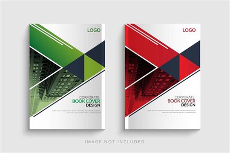 Шаблон оформления обложки корпоративной книги Премиум векторы