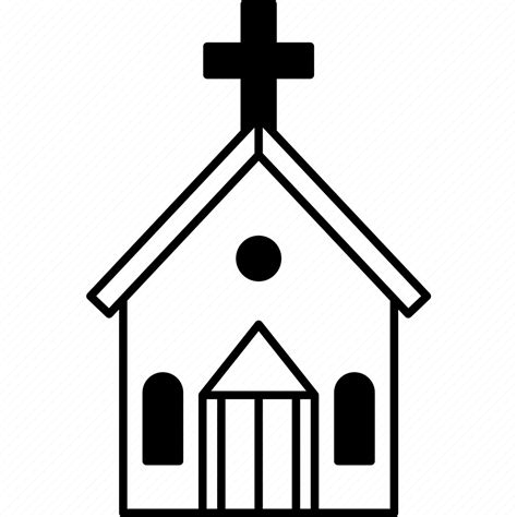 Church Chapel Catholic House Architecture Icon Download On Iconfinder