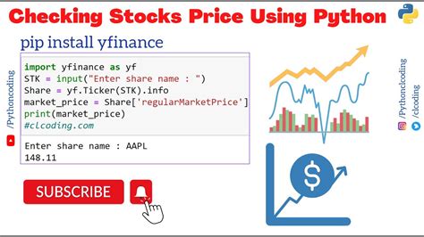 Day 134 Checking Stocks Price Using Python Youtube