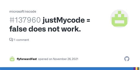Justmycode False Does Not Work · Issue 137960 · Microsoftvscode