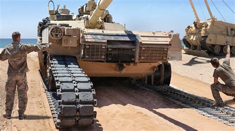 Us Armys Extreme Process To Replace M1 Abrams Massive Tracks Youtube