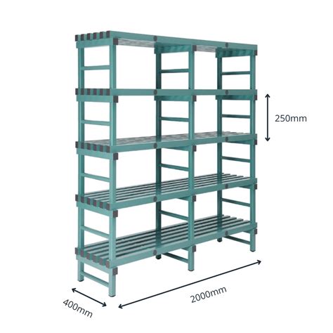 Plastic Racking 5 Shelf 2000mm G Force G Force Direct