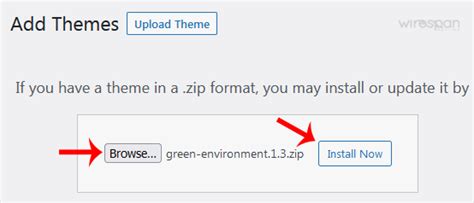 How To Install A Wordpress Theme Manually Knowledge Base Wirespan