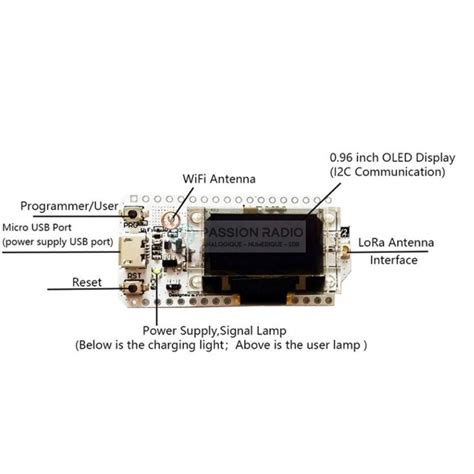 Lorawan Node Lora 433 868 Esp32 Bluetooth Wifi