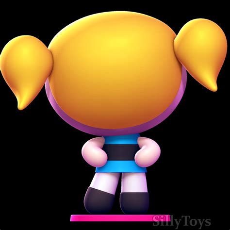 Bubbles The Powerpuff Girls 3d Model By Sillytoys