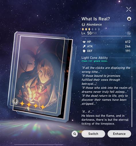 Spoiler 2 1 Story Quests Lightcone Description Lore Question R Honkaistarrail