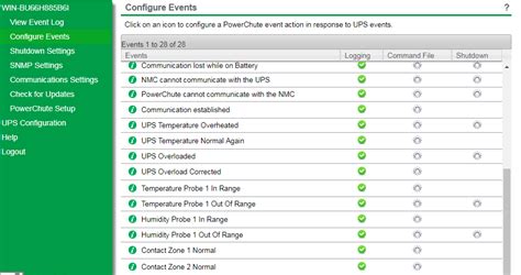 Apc Ups And Temp Probe With Powerchute Network Shutdown 9 By
