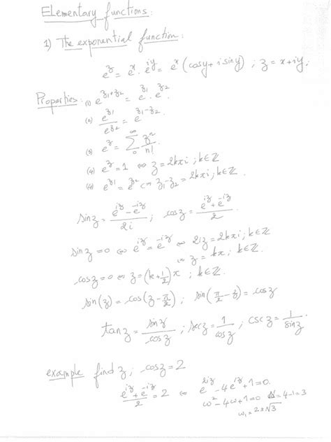 3elementary Functions Pdf