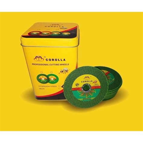 ใบตัดเหล็ก สเตนเลส Corolla 4 นิ้ว 107 Mm 1กล่องมี 100แผ่น Shopee Thailand