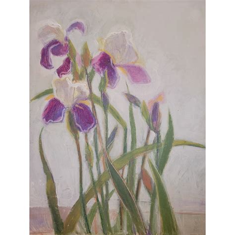 Купить картину Ирисы в Москве от художника Ермолина Елена