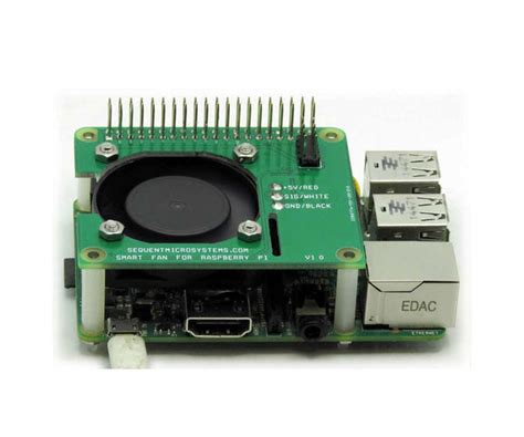 sequent microsystems smart fan hat for raspberry pi elektor