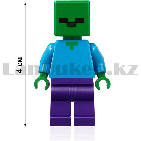 Набор лего фигурок майнкрафт
