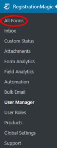 How To Display WordPress Pop Up Form RegistrationMagic
