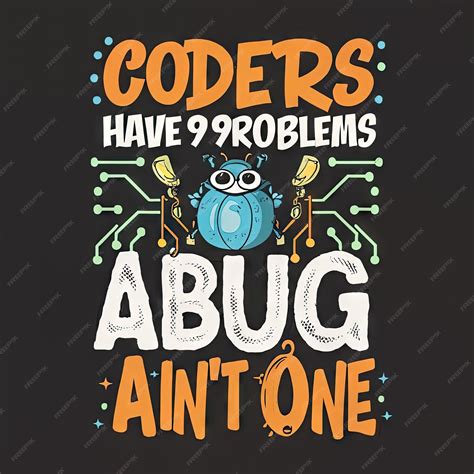 Motivational Tshirt Design Typography Illustration For Coders