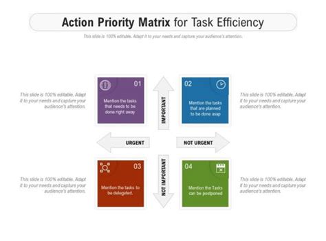Action Priority Matrix Slide Team