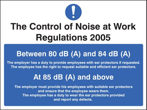 Slater Safety Noise At Work Regulations