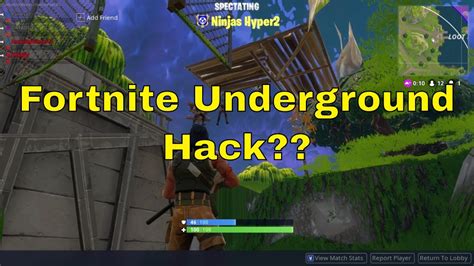 Fortnite Hack Fortnite Underground Hack Fortnite Unde Doovi