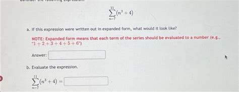 Solved Answer B Evaluate The Expression A If This Chegg Com