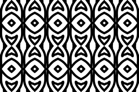 Simple Background Black And White Seamless Pattern 14605789 Vector Art