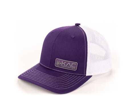 Kac Purple Pvc Hat Knights Armament Purple Trucker Hat