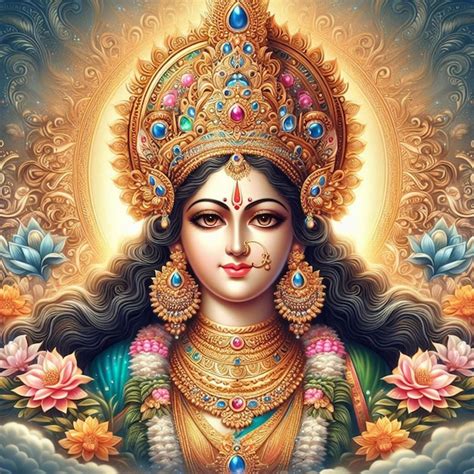 Digital Art Skanda Mata Premium Ai Generated Image