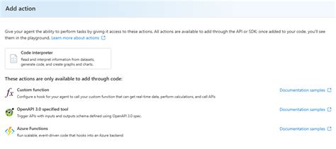 How To Enable Custom Functions And Openapi 30 Specified Tools In Azure Ai Foundry Agent Actions