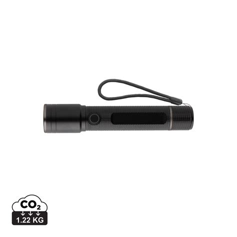 Rcs Recycled Aluminum Usb Rechargeable Torch Black Gear X Tools