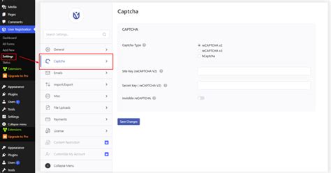 How To Integrate Google ReCAPTCHA User Registration