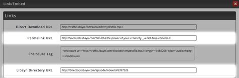 Embedding The Player On Squarespace Using Embedly Libsyn