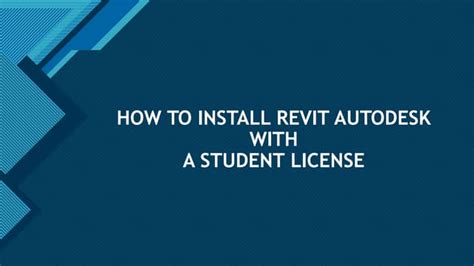 How To Install Revit Autodesk Pdf